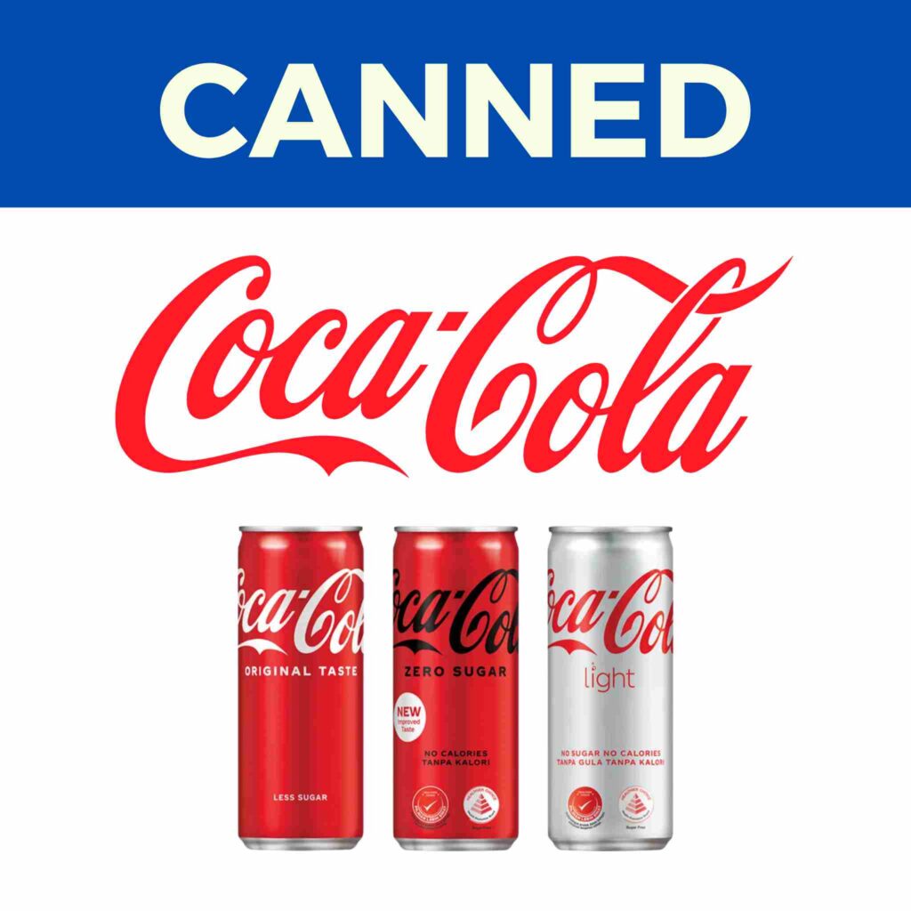 Canned Coca Cola Drinks - MINI Group